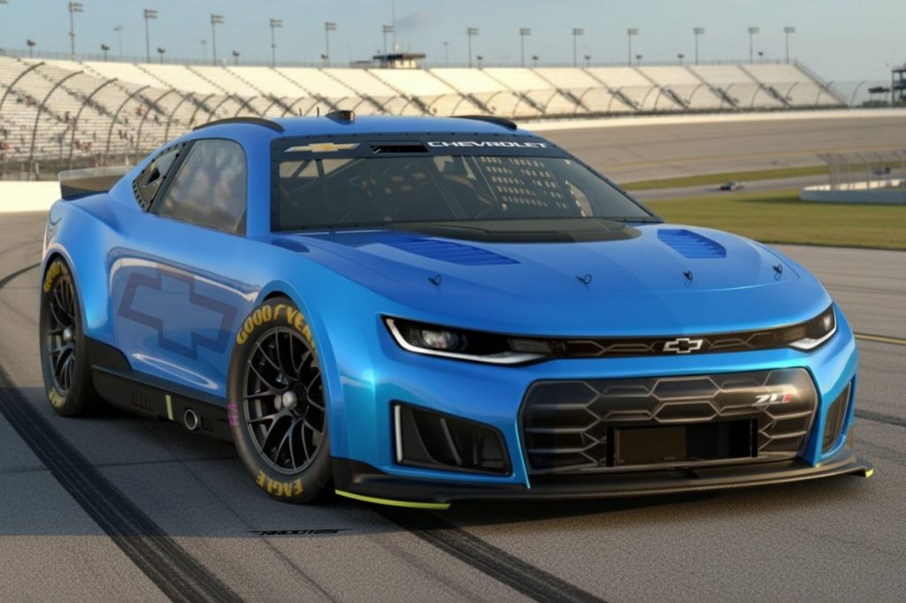 Chevrolet Unveils Aggressively Updated Camaro ZL1 Body for 2026 NASCAR ...