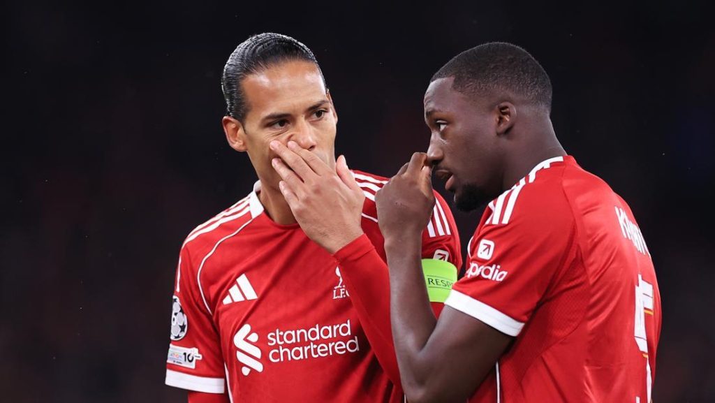 Liverpool's defensive frailties exposed as Van Dijk and Konate struggle ...
